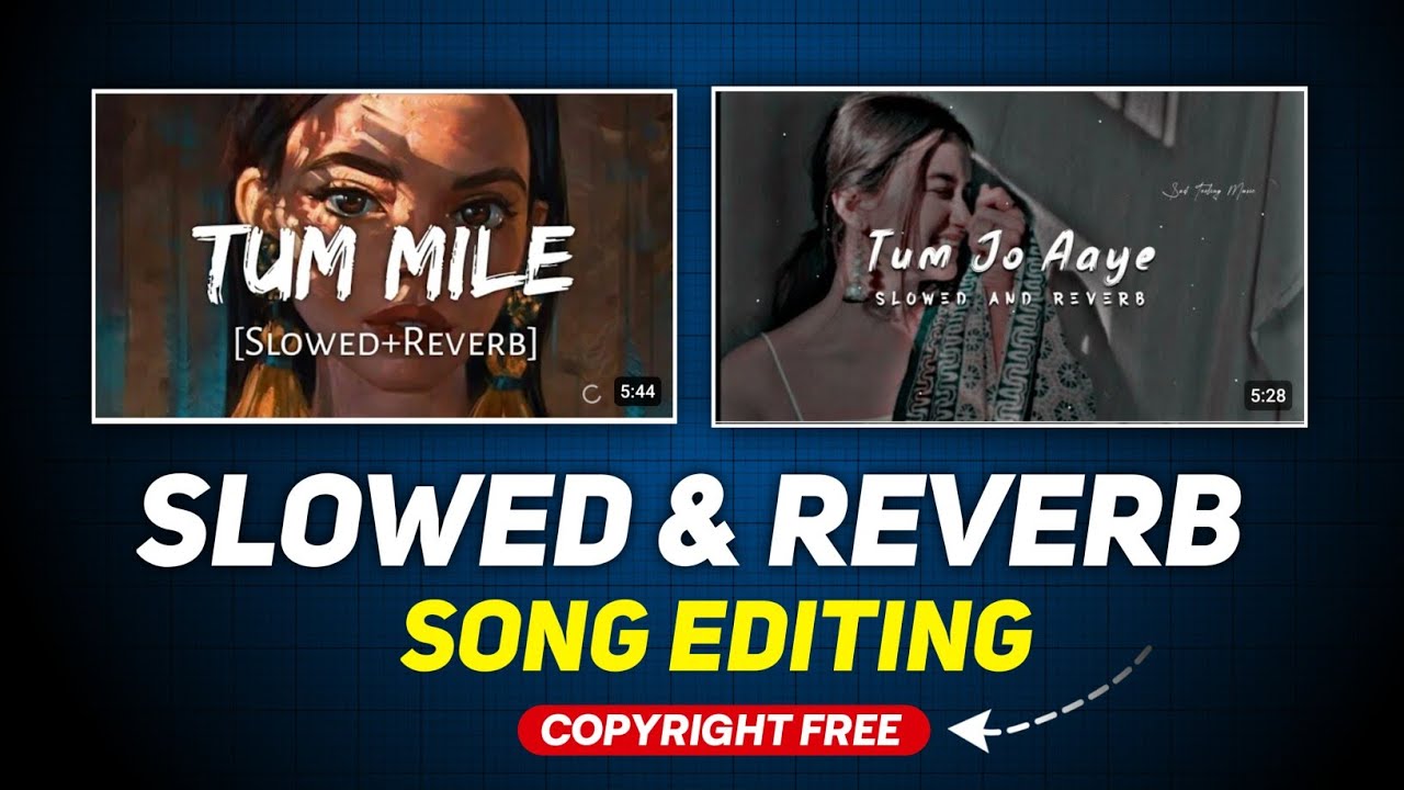 slowed and reverb song kaise banaye / Slowed and reverb song editing in ...