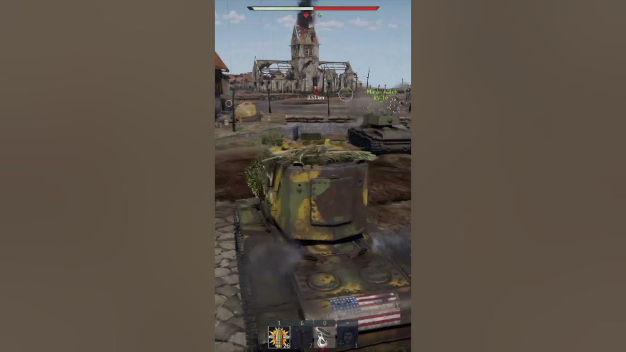 KV2 Double Kill War Thunder #shorts - YouTube