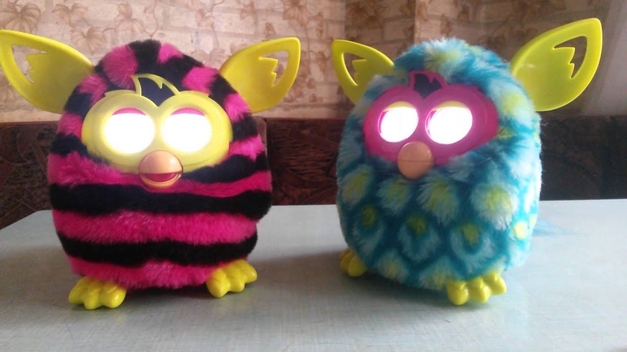 Furby,Фёрби.Говорят на русском языке. - YouTube