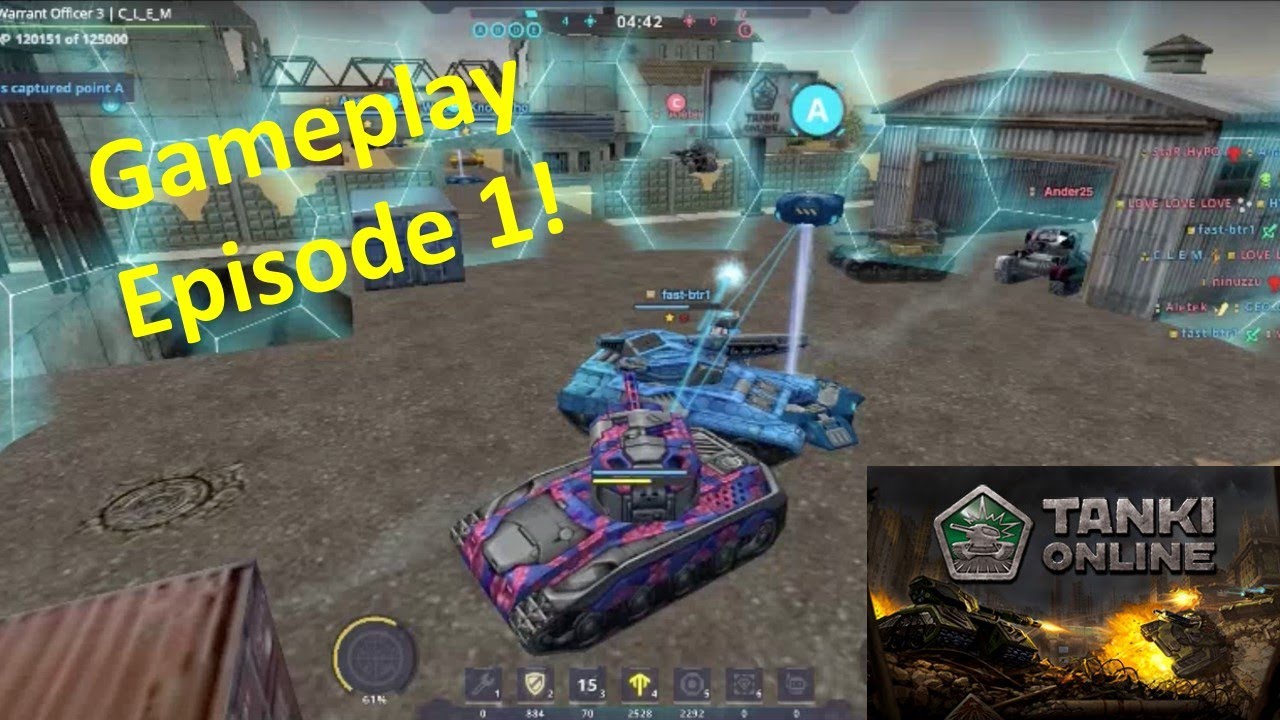 Tanki Online Gameplay #1 - YouTube