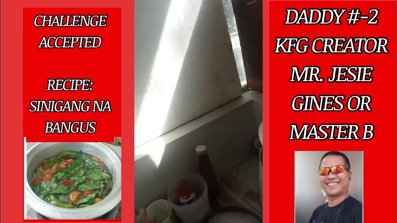 SINIGANG NA BANGUS LUTO NI MASTER B PANOORIN NATIN GUYS @myrnabuday8582 - YouTube