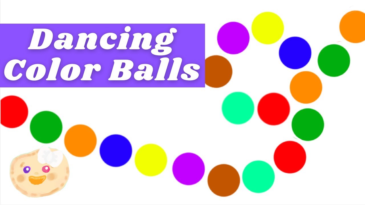 Dancing Color Balls | color mixing | animated films - YouTube
