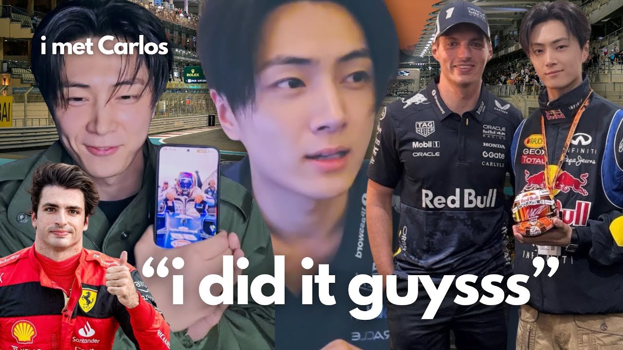 ENHYPEN JAY and his F1 obsession for 10 minutes straight (a successful ...
