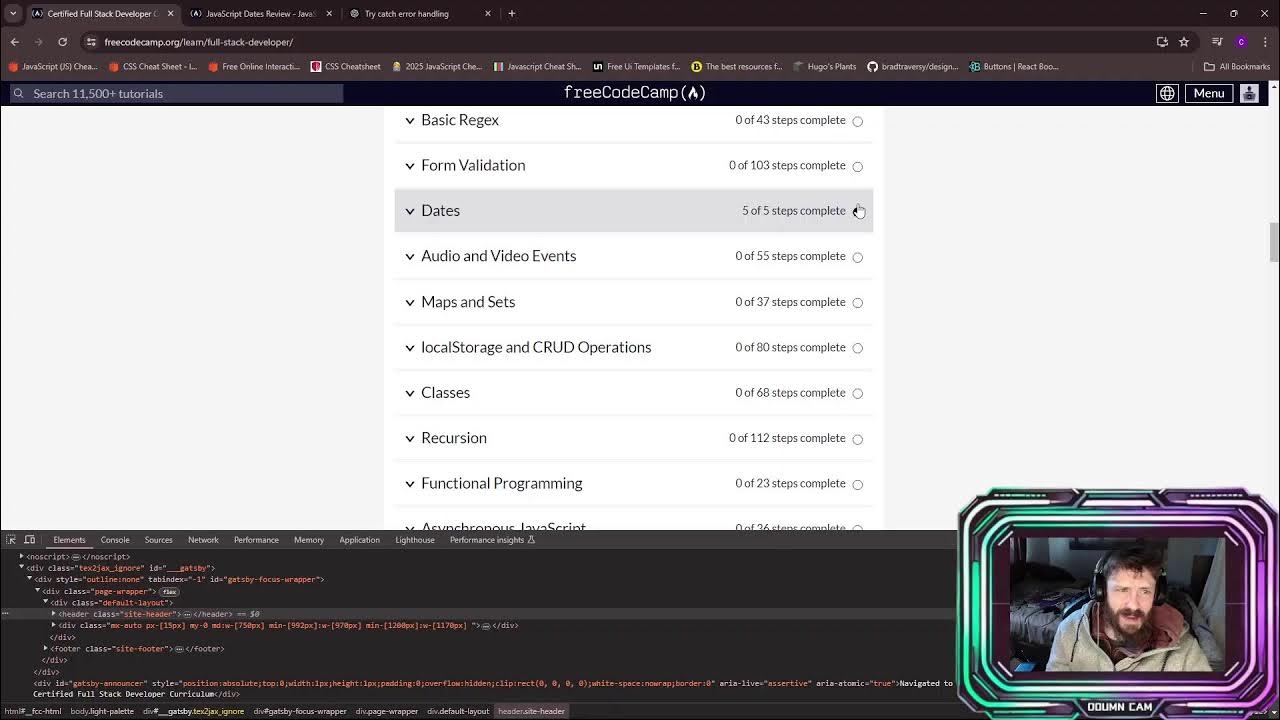 Freecodecamp Certified Full Stack Developer Curriculum Debugging