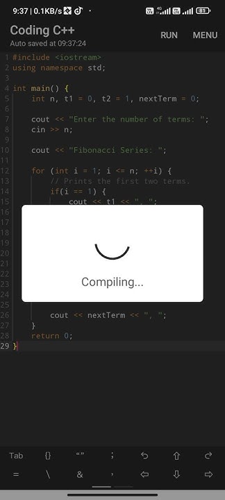Fibonacci Sequence Program In C Programming ππ Shorts Coding Viral Reels Trending 2853