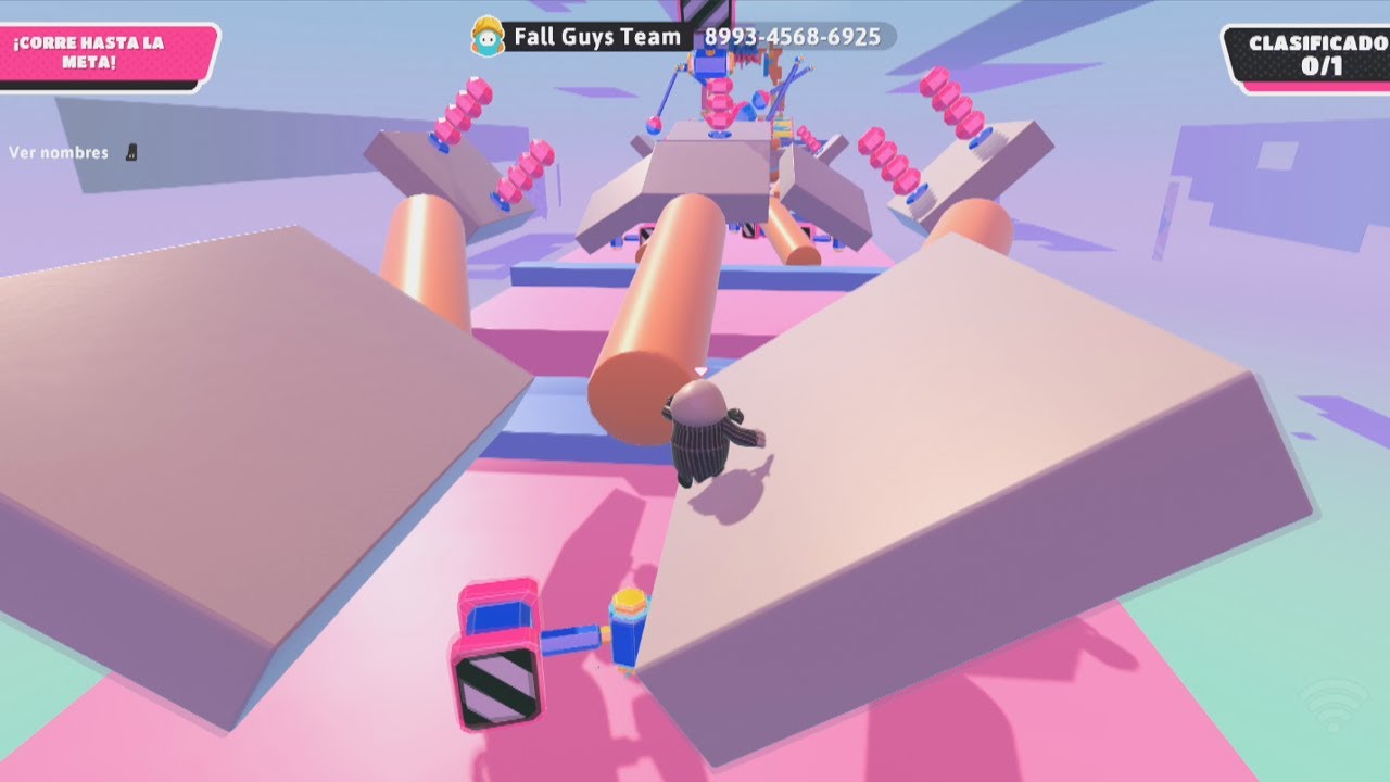 Parkour Panic | Fall Guys Team Map + Code - YouTube