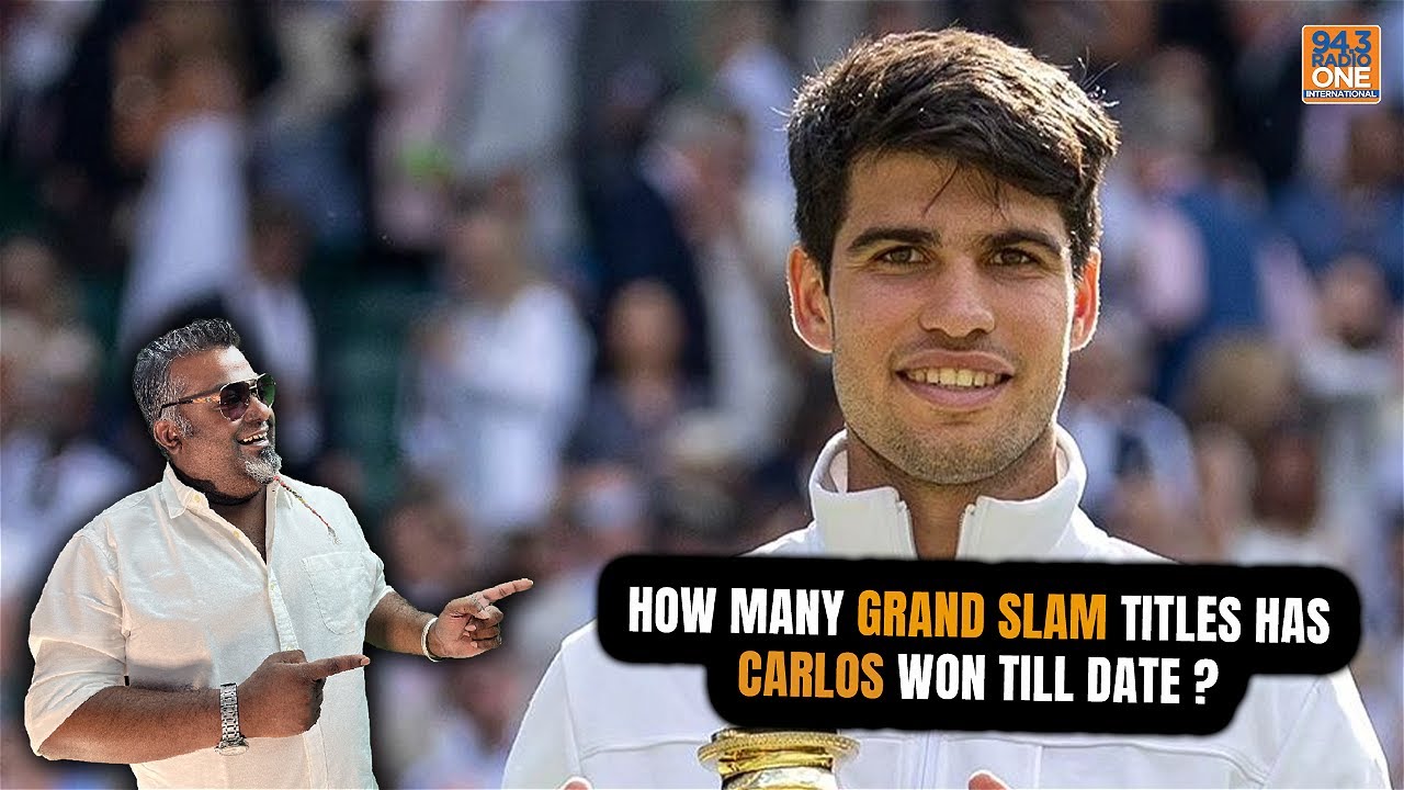 How Many Grand Slam Titles Has Carlos Won Till Date? | The Locker Room ...
