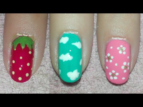 Toothpick Nail Art Compilation 2021- No Tools Nail Art Designs for Spring and Summer | Rose Pearl