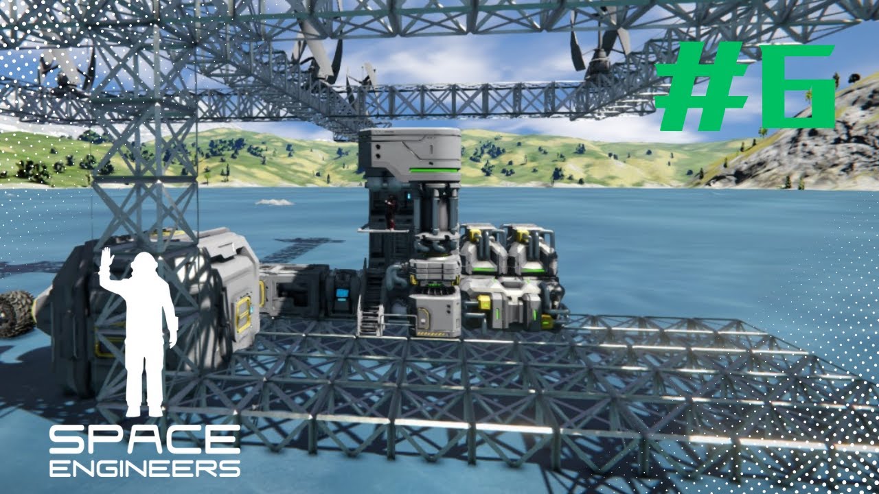 Indisturial Refinery?! | Space Engineers #6 - YouTube