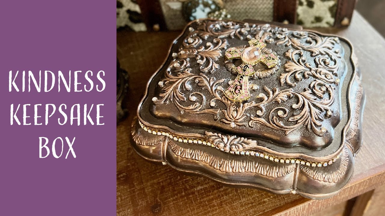 Kindness Keepsake Box | Keepsake Box with Sparkle - YouTube