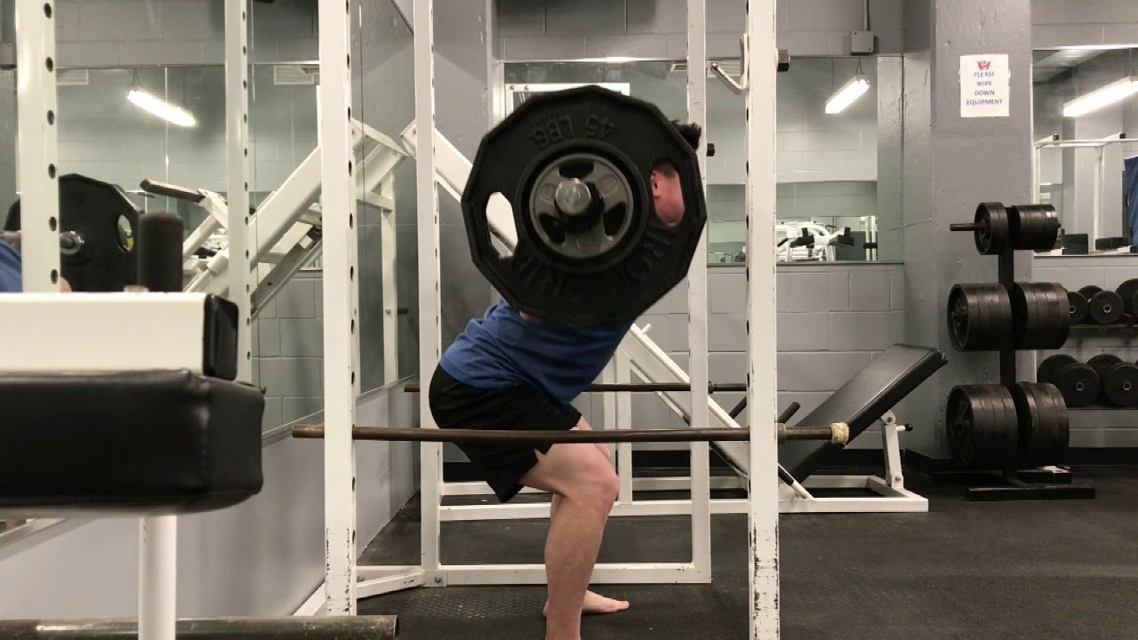 March 11, 2019 - 5x5 Squat (270 lbs) - YouTube