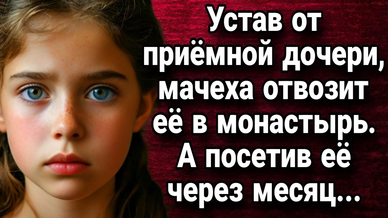 Устав от приёмной дочери мачеха отвозит её в монастырь Истории из
