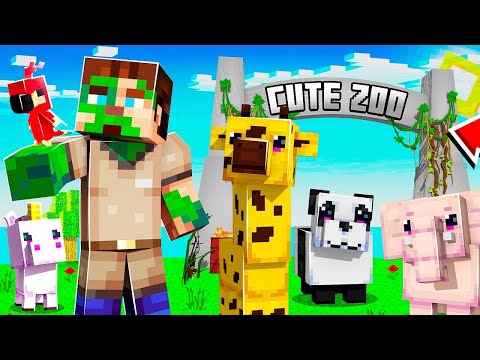 OPENING the *CUTEST* PETTING ZOO in MINECRAFT! - YouTube