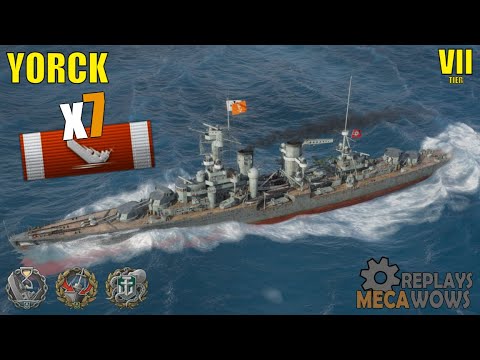 Cruiser Yorck 7 Kills & 111k Damage | World of Warships Gameplay - YouTube
