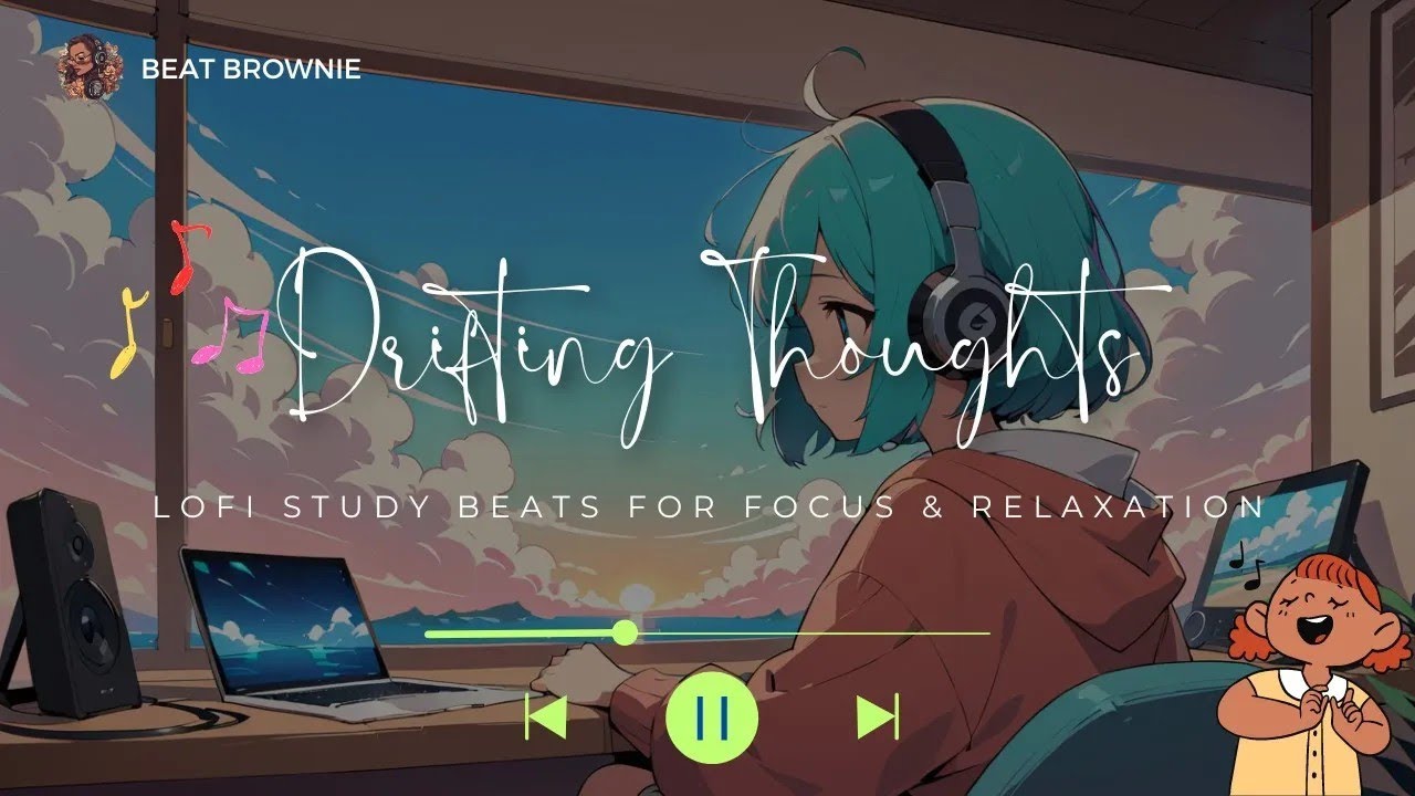 Lofi Study Beats for Focus & Relaxation: Drifting Thoughts | NCS Music - YouTube