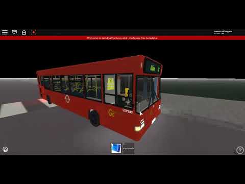 Roblox London Hackney & Limehouse bus Simulator A Last Plaxton Pointer ...