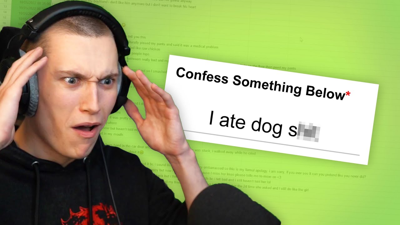 Reading Your WEIRDEST Confessions... - YouTube