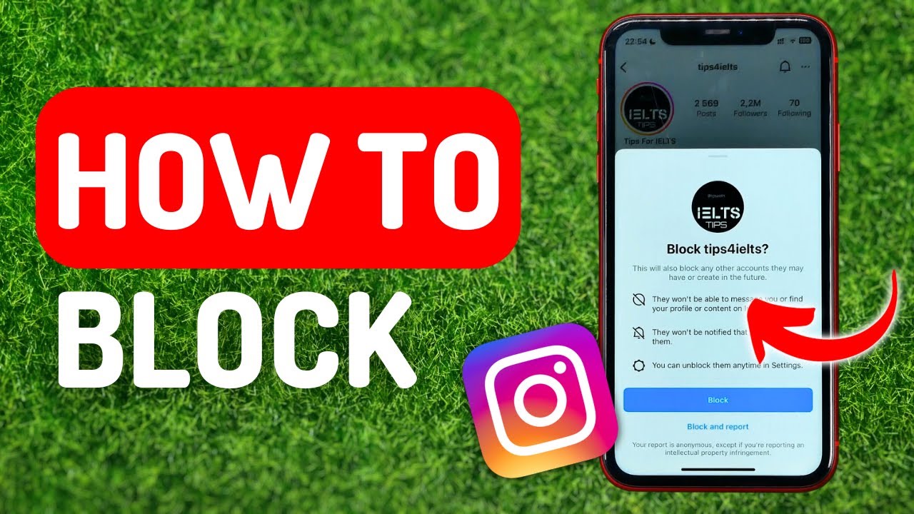 How to Block in Instagram - Full Guide - YouTube