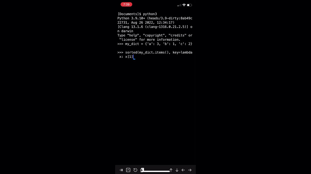 Sort Dict By Value Using Sorted Dictionary Comprehension YouTube Sort Dict By Value Using Sorted Dictionary Comprehension YouTube