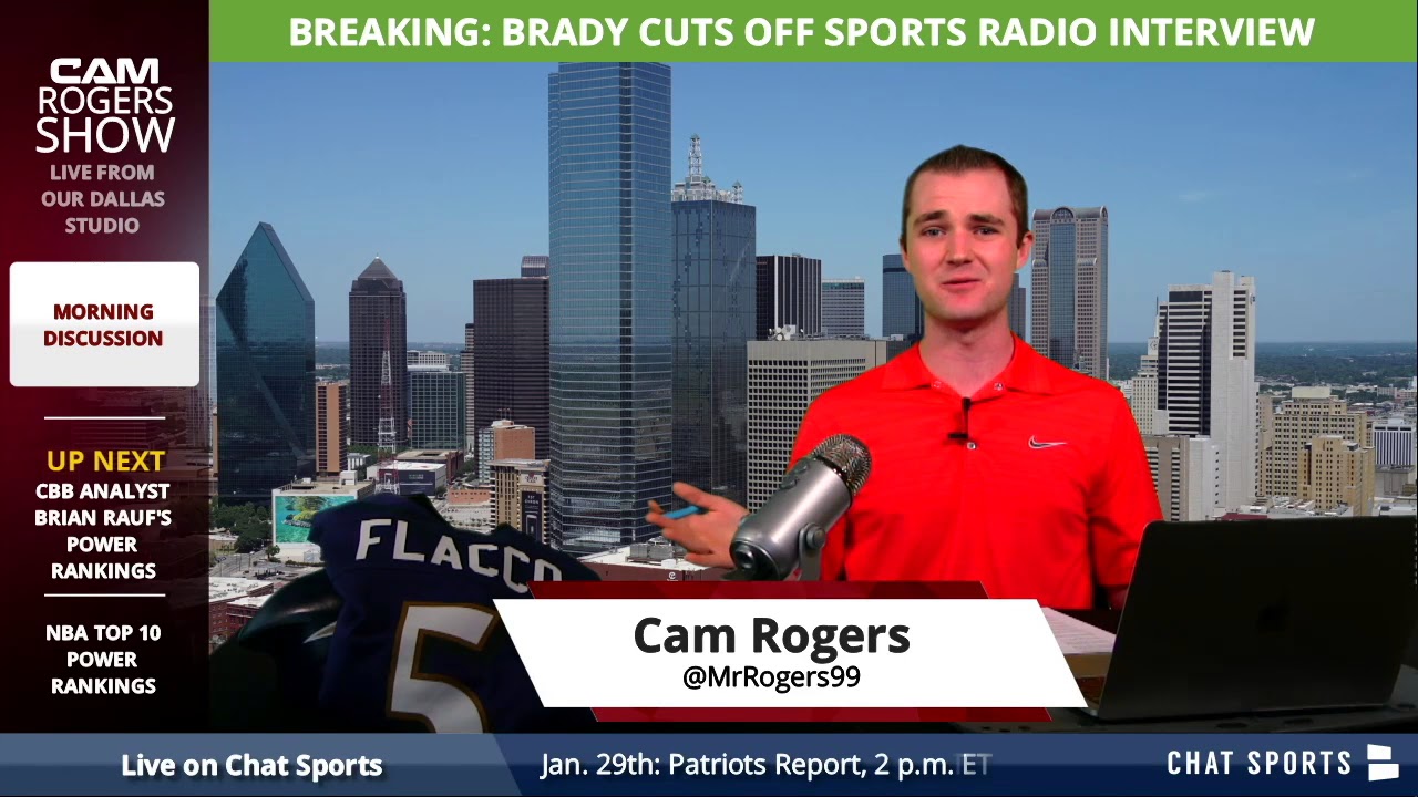 BREAKING: New England Patriots QB Tom Brady Cuts WEEI Interview Short ...