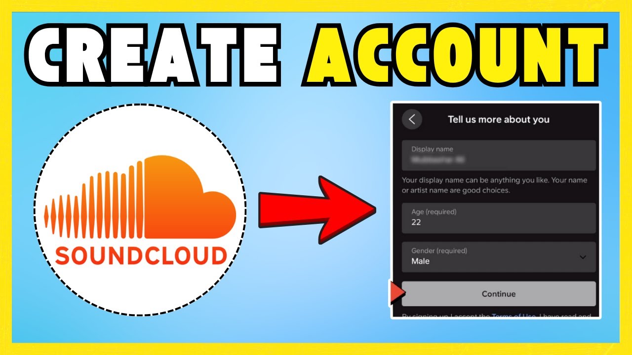 How To Create SoundCloud Account - In One Minute! - YouTube