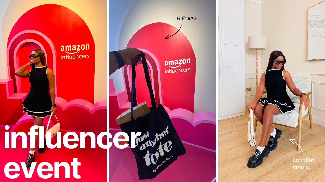 What really happens at INFLUENCER EVENTS? Amazon Influencer Event Vlog ...