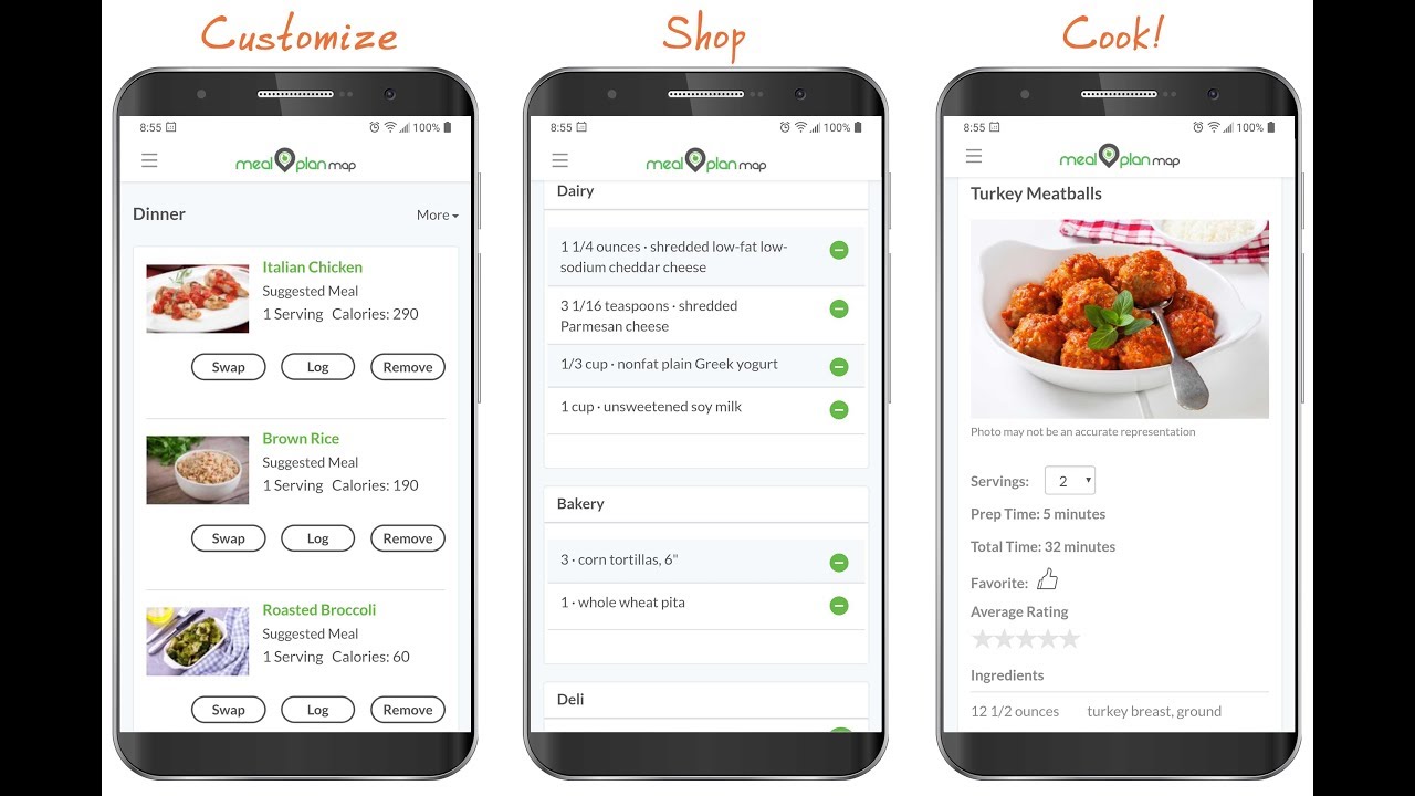 Meal Plan Map - YouTube