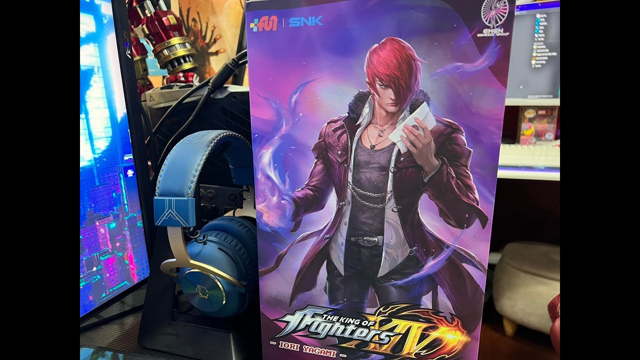 Unboxing Genesis Emen Iori Yagami (KOF XIV) - YouTube