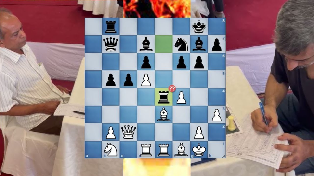 FM Played 27 Rxe4 Wait What!! | FM Omer Khan Vs Mafaaz Khalid | Sindh ...