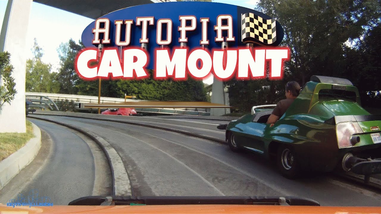 Autopia Car Mount On-ride (HD POV) Disneyland California - YouTube