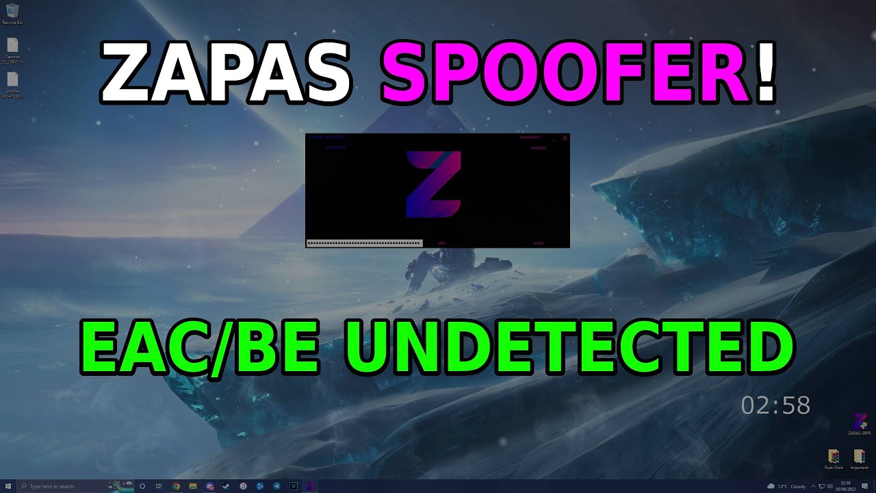 Zapas Spoofer Showcase Video! EAC & BE Undetected, Working For Fortnite ...