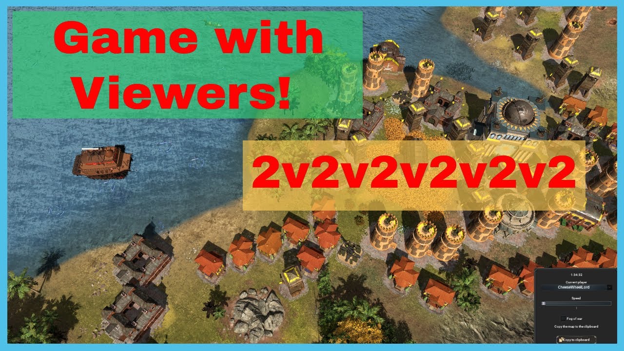 War Selection - Live Stream Game 2v2v2v2v2v2 - YouTube