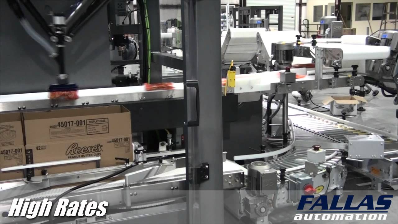 Fallas R700 Adabot Case Packer - High Rates - YouTube