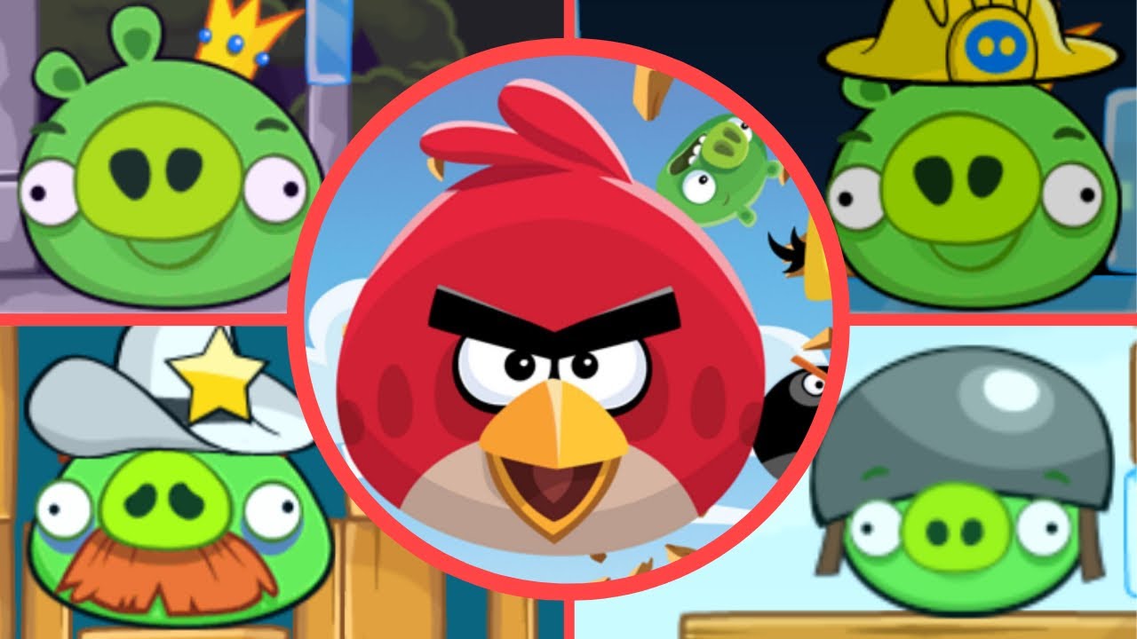 Angry Birds Classic Mod (2.3.0) - All Bosses (Luta dos Bosses) - YouTube
