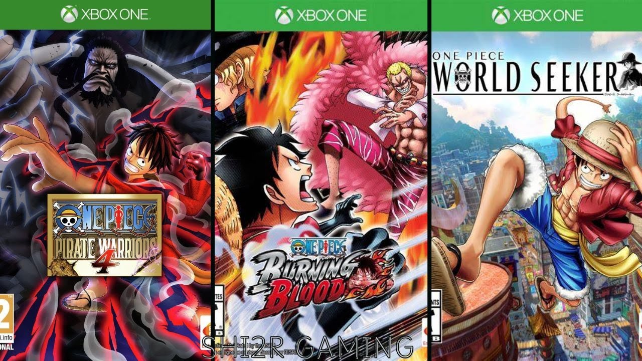 Every One Piece Game for Xbox One-One Piece Xbox One Evolution - YouTube