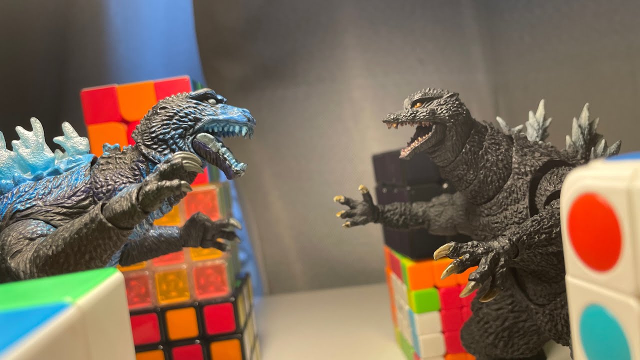 GMK VS FINAL WARS EPIC STOP MOTION BATTLE! - YouTube