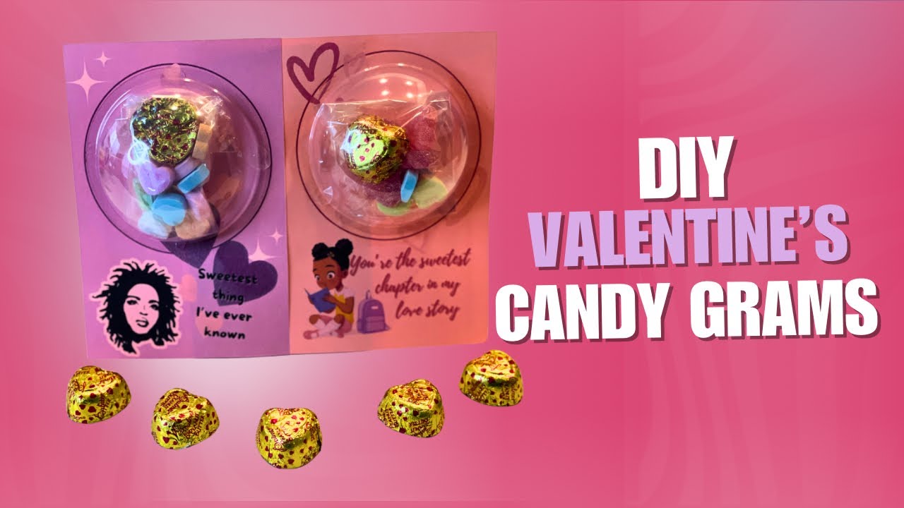 DIY Valentine’s Day Candy Grams - YouTube
