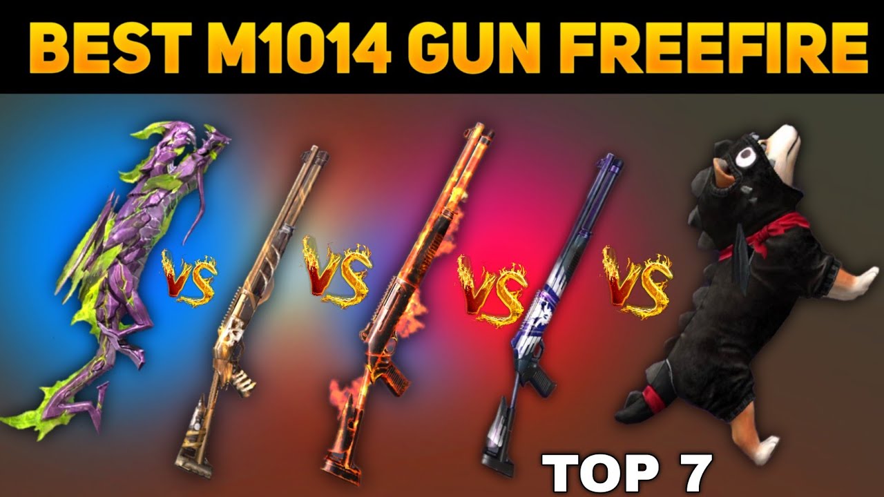 BEST M1014 GUN SKIN FREEFIRE 😍 FREEFIRE BEST M1014 GUN SKIN FREEFIRE ...