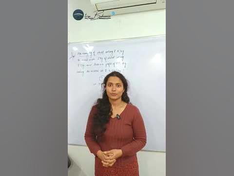 Mixture & Allegation: CUET UG & PG mathematics | Mathematics/Applied Mathematics (319) | - YouTube