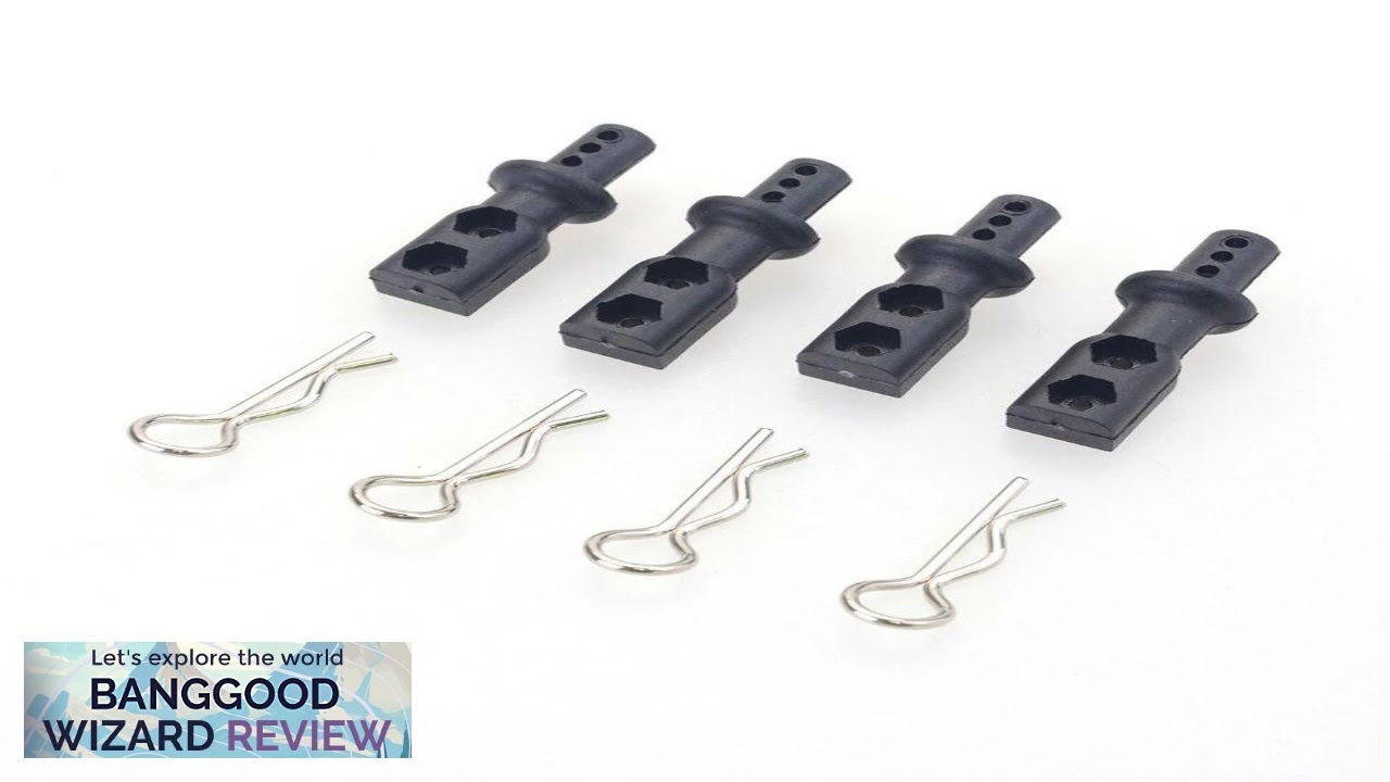 ZD Racing 8185 RC Car Body Mount Posts with Shell Clips Set Review ...