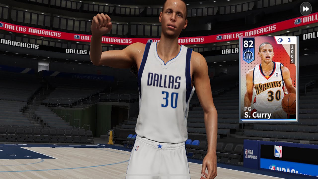 82 OVR STEPHEN CURRY COOKING IN DYNASTY RANKED | NBA INFINITE - YouTube