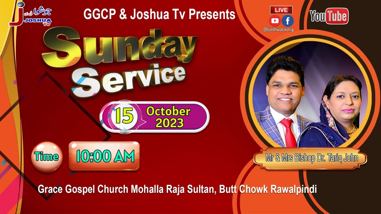 Joshua Tv Live Sunday(Service) Meeting 15th October 2023 at Grace ...