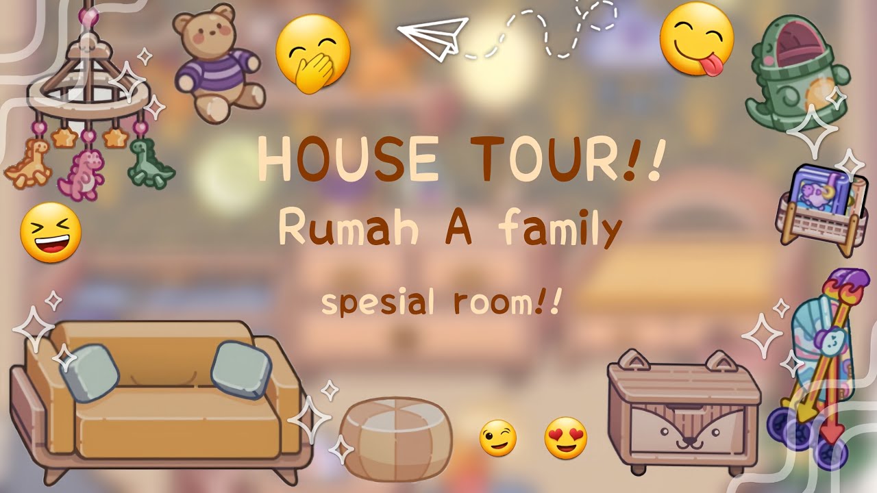 HOUSE TOUR!! RUMAH A FAMILY | PAZU AVATAR WORLD - YouTube