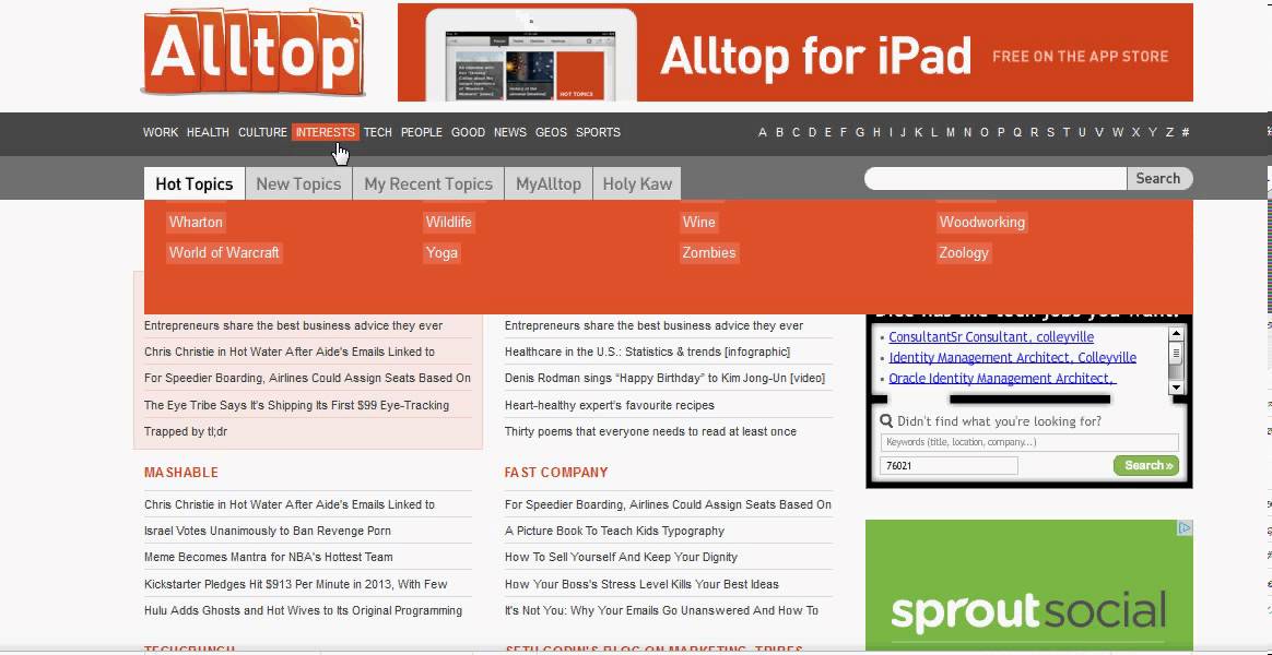 AllTop.com | Content Aggregator Review - YouTube