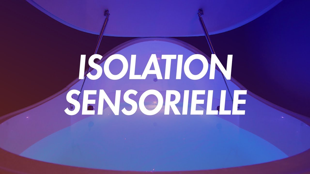 Nous nous sommes enfermés dans une bulle d'isolation sensorielle - YouTube