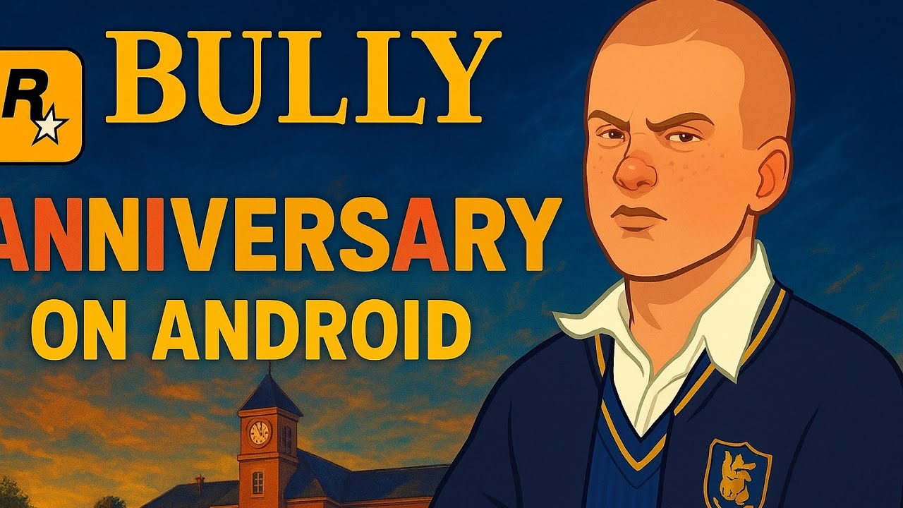 طريقة تشغيل لعبة Bully Anniversary Edition على الهاتف - YouTube