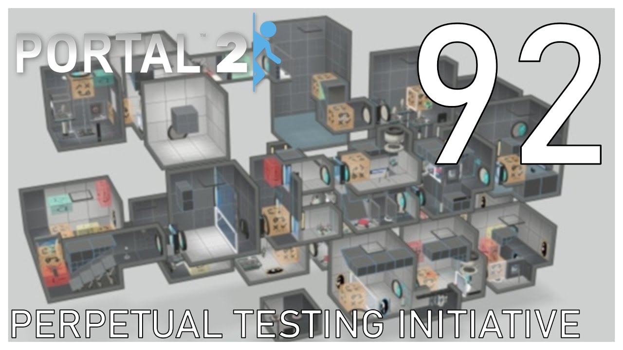 Portal 2 - Perpetual Testing Initiative #92 - "Portal 1 in bite-sized ...