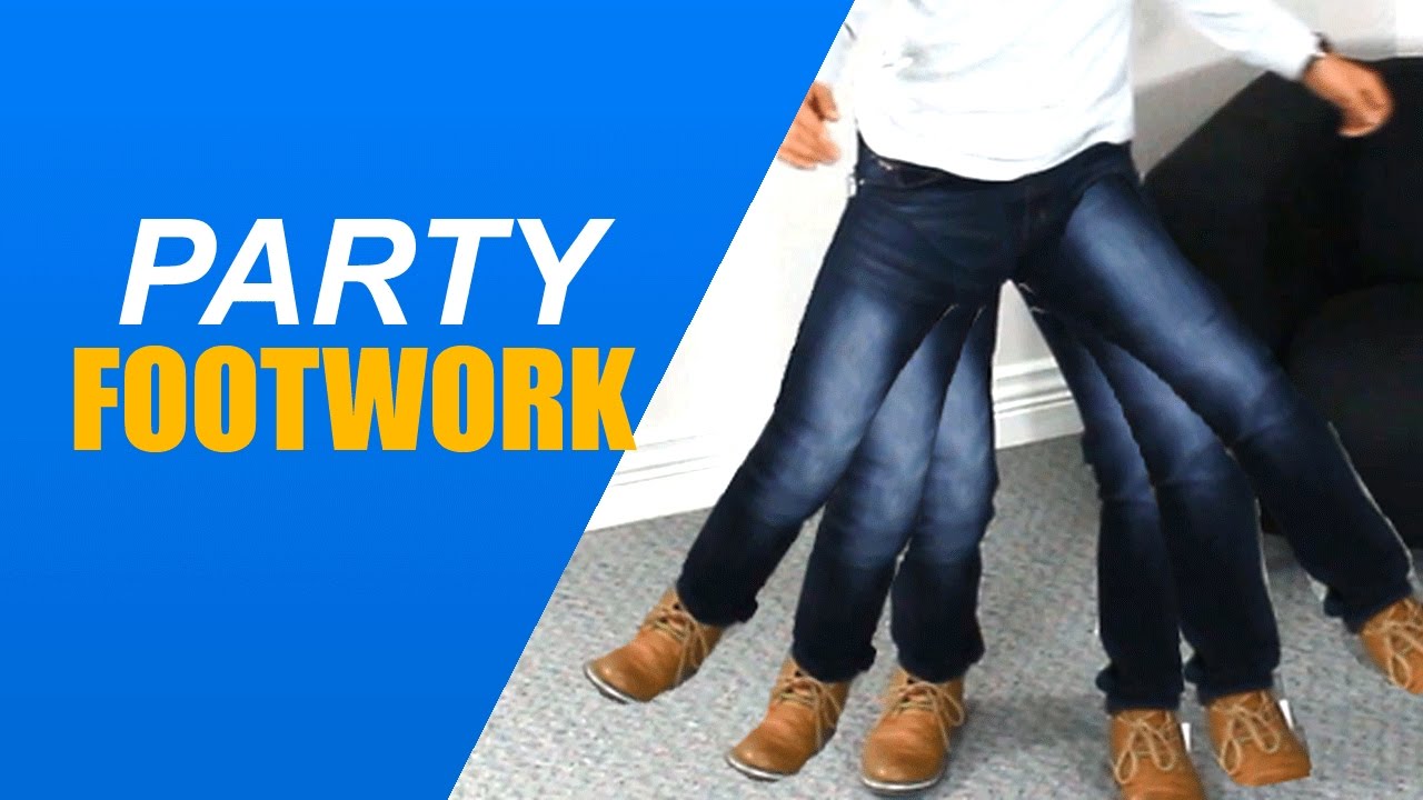 How to footwork dance! Scribblefoot dance footwork tutorial - YouTube
