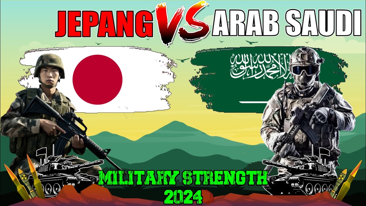JEPANG VS ARAB SAUDI MILITARY COMPARISON - YouTube