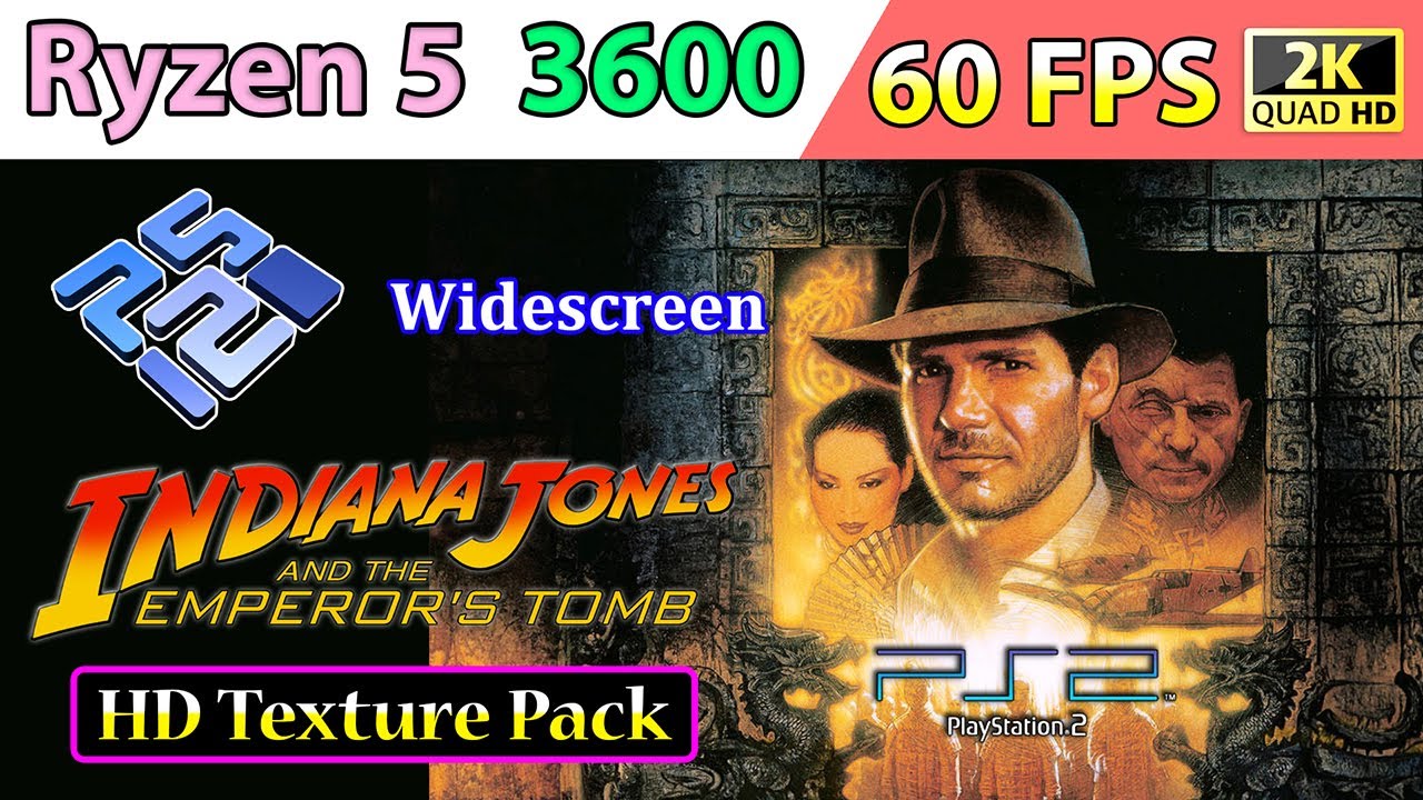 Indiana Jones and the Emperor's Tomb - HD Texture Pack • 60 FPS • 2K ...